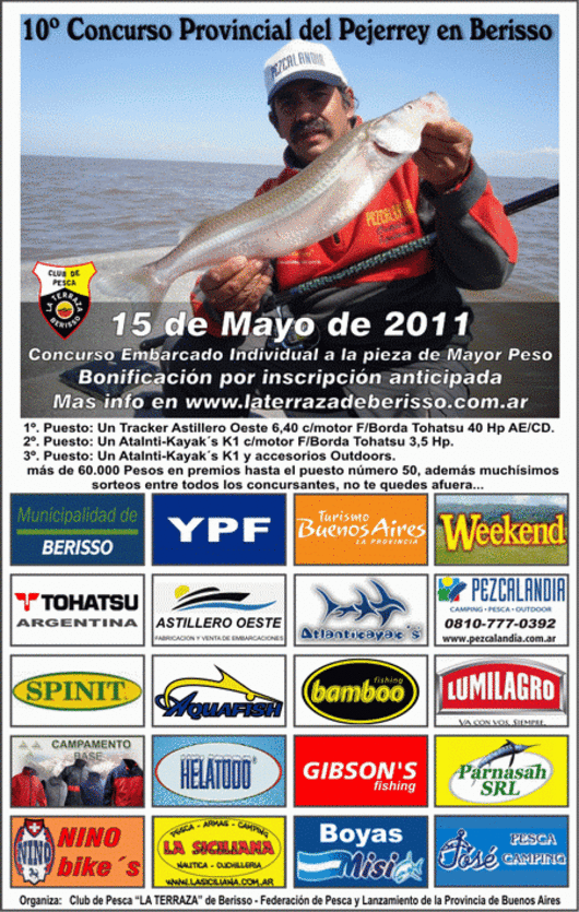 Semanario del Pescador :: 3ª FIESTA NACIONAL DEL PEJERREY - Concursos y ...